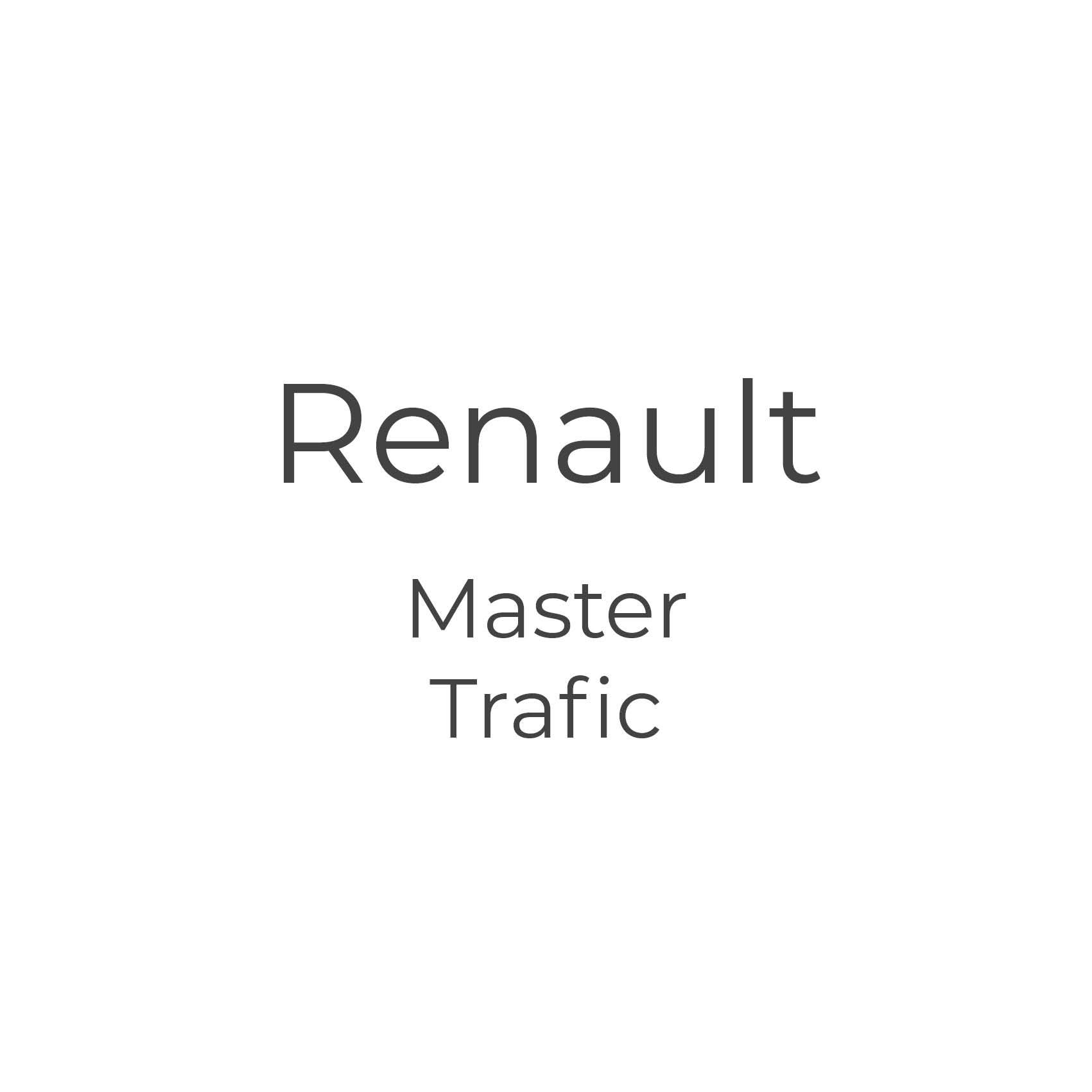 Bedrijfswageninrichting voor Renault